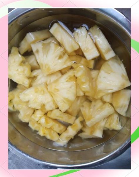 菠萝为什么要用盐水泡_盐水泡菠萝多久才安全-第1张图片-山城妙识
