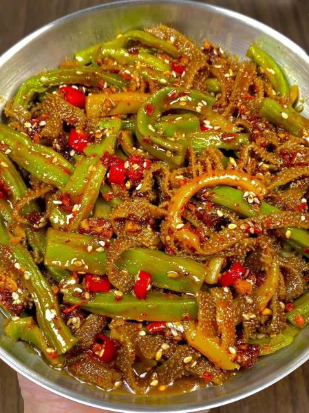 毛肚凉拌怎么做好吃_毛肚凉拌的做法大全-第1张图片-山城妙识