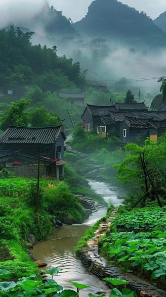 水潺潺兮生烟潺潺是什么意思_如何理解潺潺意境-第3张图片-山城妙识