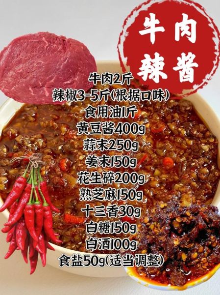 香辣牛肉酱怎么做_家常做法比例-第1张图片-山城妙识 香辣牛肉酱怎么做_家常做法比例-第1张图片-山城妙识