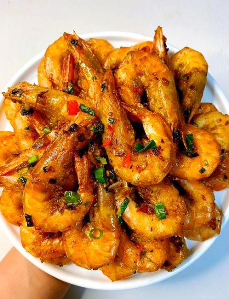 椒盐虾怎么做才酥脆_椒盐虾做法大全图解-第1张图片-山城妙识