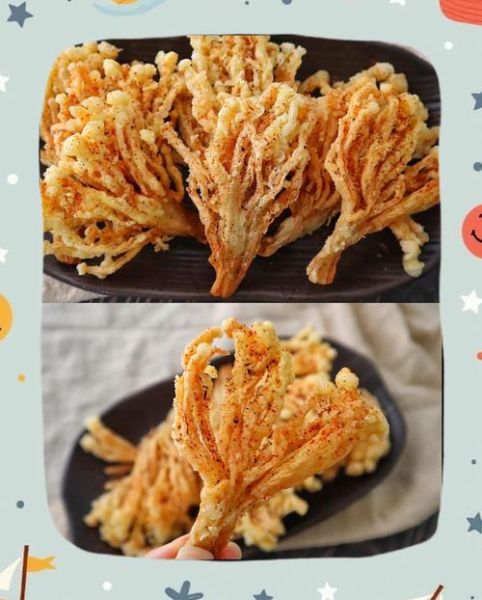 金针菇怎么炸才酥脆_家常炸金针菇做法大全-第1张图片-山城妙识