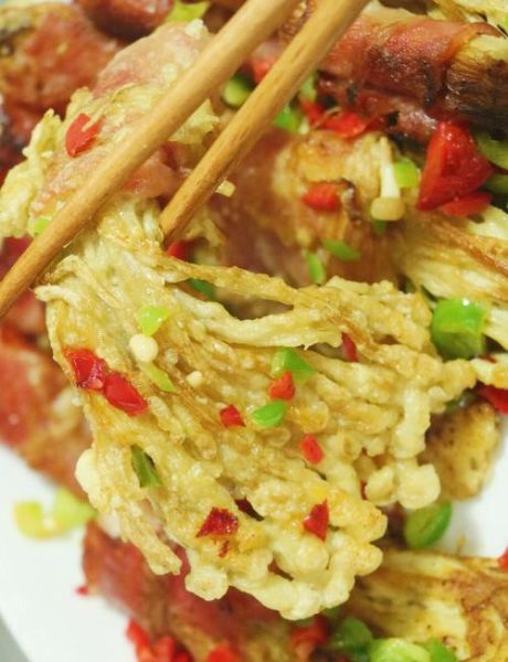 金针菇怎么炸才酥脆_家常炸金针菇做法大全-第3张图片-山城妙识