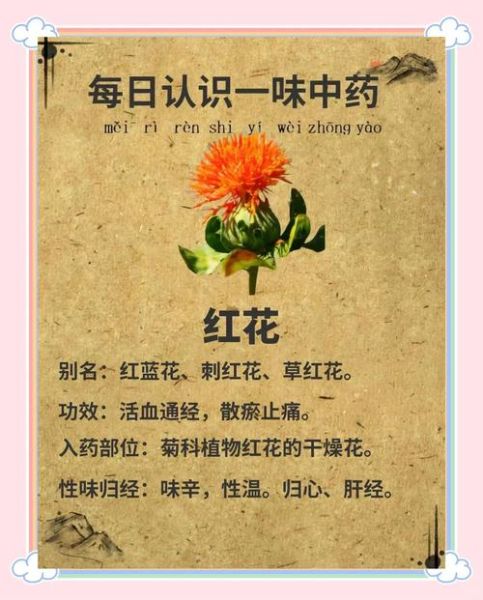 红花有什么功效与作用_红花禁忌人群有哪些-第1张图片-山城妙识 红花有什么功效与作用_红花禁忌人群有哪些-第1张图片-山城妙识