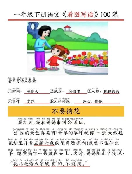 一年级看图写话怎么写_一年级作文不会写怎么办-第3张图片-山城妙识 一年级看图写话怎么写_一年级作文不会写怎么办-第3张图片-山城妙识