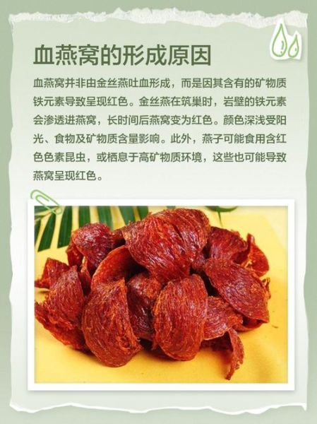 血燕窝的功效与作用_血燕窝的正确吃法-第2张图片-山城妙识 血燕窝的功效与作用_血燕窝的正确吃法-第2张图片-山城妙识