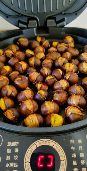 电饼铛糖炒栗子怎么做_家用电饼铛炒栗子技巧-第2张图片-山城妙识