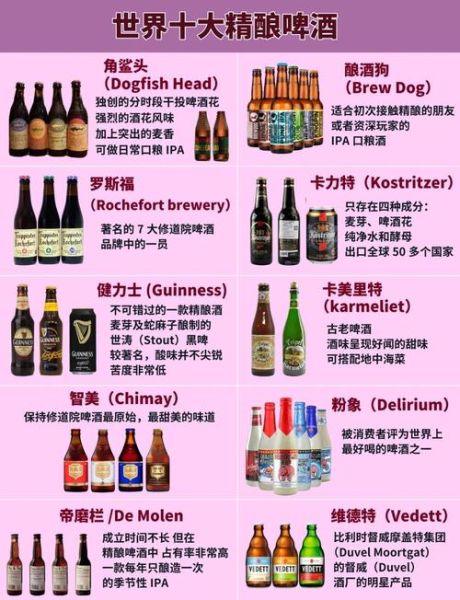 精酿啤酒有哪些种类_新手如何挑选精酿啤酒-第2张图片-山城妙识