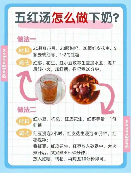 追奶喝五红汤管用吗_五红汤下奶原理-第1张图片-山城妙识 追奶喝五红汤管用吗_五红汤下奶原理-第1张图片-山城妙识