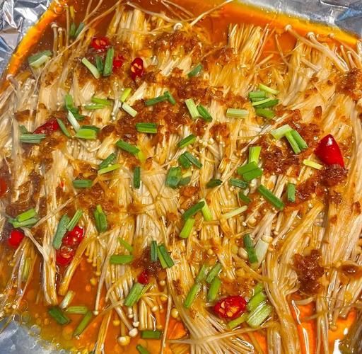 电饼铛烤金针菇怎么做_金针菇用不用焯水-第2张图片-山城妙识