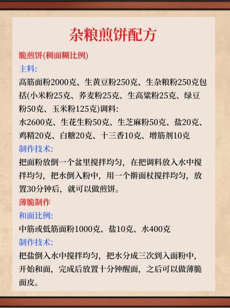 摊煎饼面糊怎么调_摊煎饼用什么锅最好-第1张图片-山城妙识