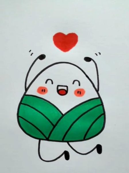 粽子怎么画简单又漂亮_粽子怎么画可爱-第3张图片-山城妙识 粽子怎么画简单又漂亮_粽子怎么画可爱-第3张图片-山城妙识