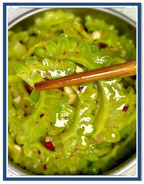 生凉拌苦瓜怎么做不苦_苦瓜凉拌要不要焯水-第1张图片-山城妙识