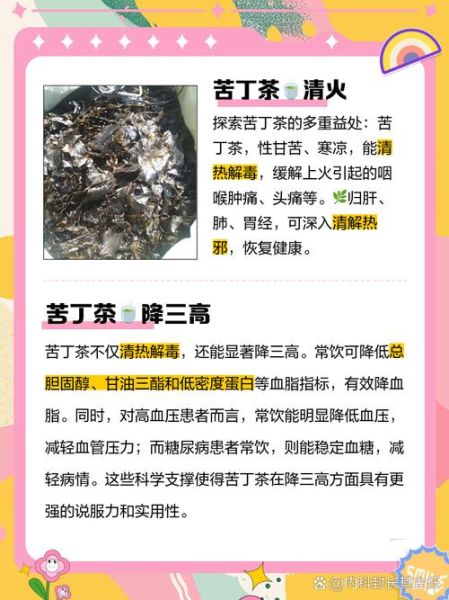 喝苦丁茶有什么好处和坏处_长期饮用会伤胃吗-第2张图片-山城妙识