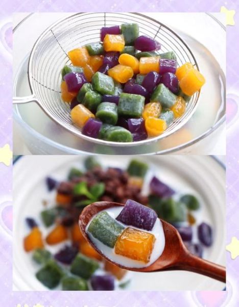 水果味七彩芋圆怎么做_芋圆Q弹秘诀-第2张图片-山城妙识 水果味七彩芋圆怎么做_芋圆Q弹秘诀-第2张图片-山城妙识