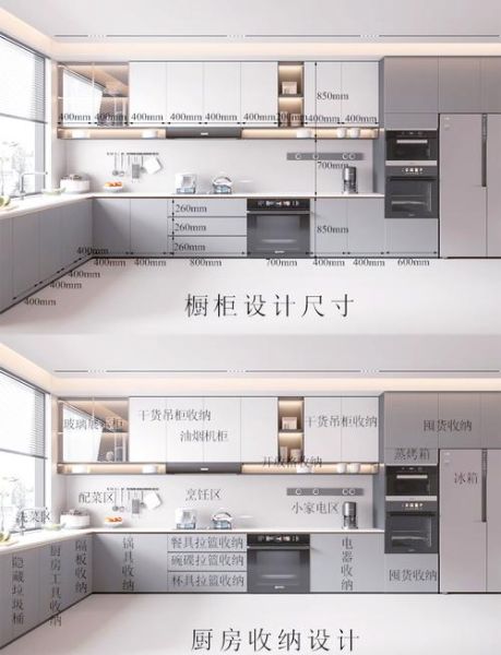 厨房橱柜尺寸标准是多少_橱柜高度怎么选-第2张图片-山城妙识 厨房橱柜尺寸标准是多少_橱柜高度怎么选-第2张图片-山城妙识