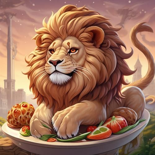 狮子头像动漫_怎么画才霸气-第3张图片-山城妙识