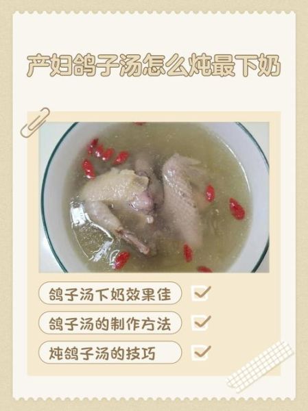月子餐鸽子汤怎么做_产妇喝鸽子汤下奶吗-第1张图片-山城妙识