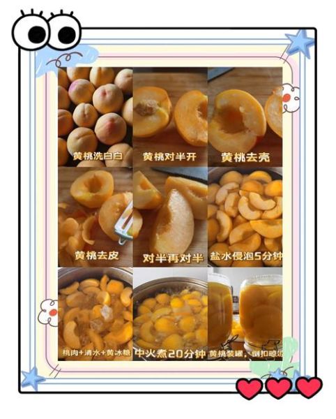 黄桃罐头怎么做才好吃_家庭自制秘诀-第2张图片-山城妙识