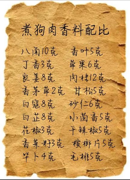煮狗肉祖传配方_怎么做才香而不腥-第1张图片-山城妙识