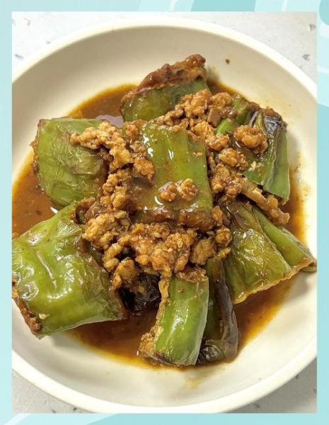 虎皮青椒酿肉怎么做_虎皮青椒酿肉先煎还是先蒸-第1张图片-山城妙识