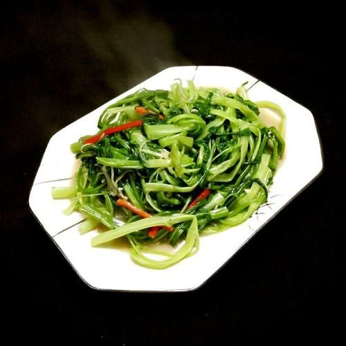 椒丝腐乳炒通菜怎么做_通菜炒不黑的小窍门-第2张图片-山城妙识 椒丝腐乳炒通菜怎么做_通菜炒不黑的小窍门-第2张图片-山城妙识