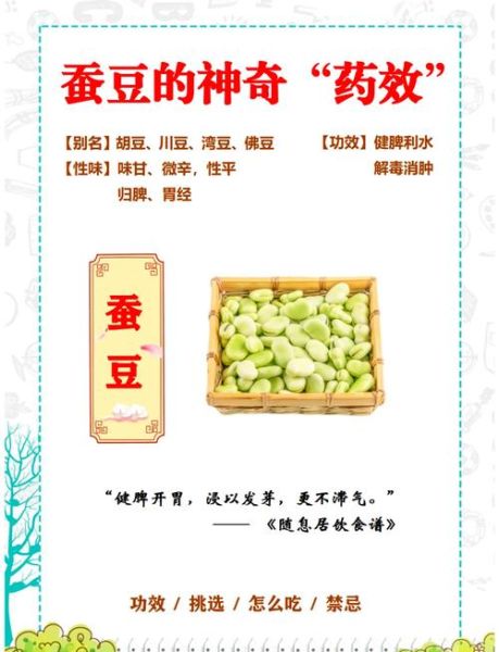蚕豆的功效与作用_蚕豆的禁忌和食用方法-第3张图片-山城妙识