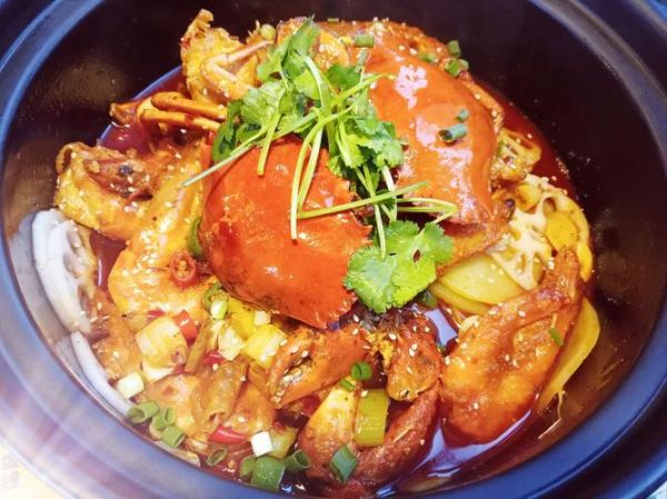 香辣虾蟹煲怎么做_香辣虾蟹煲的家常做法-第1张图片-山城妙识