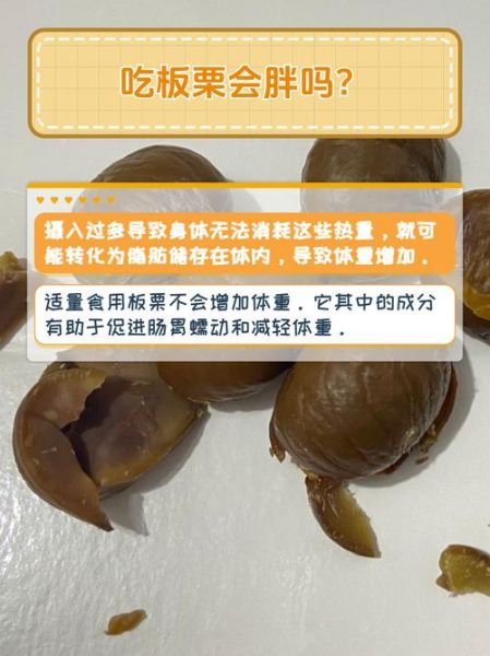 减肥期间吃板栗会胖吗_板栗热量高不高-第1张图片-山城妙识