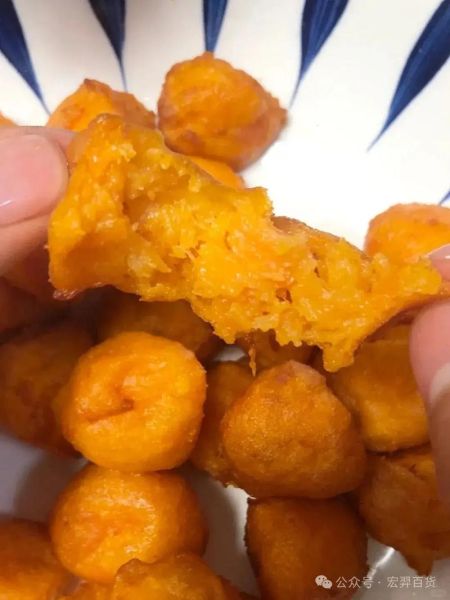 红薯丸子怎么炸才蓬松_红薯丸子用面粉还是糯米粉-第1张图片-山城妙识