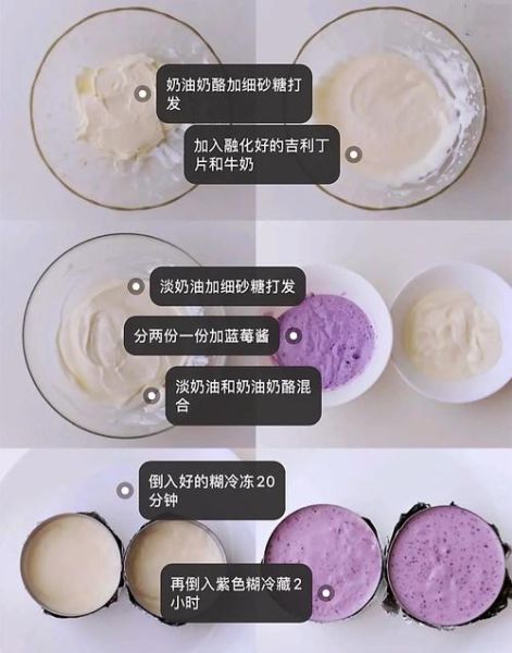 蓝莓芝士蛋糕怎么做_蓝莓芝士蛋糕配方-第2张图片-山城妙识