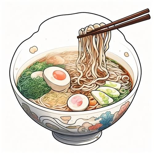 拉面简笔画怎么画_拉面简笔画步骤-第3张图片-山城妙识 拉面简笔画怎么画_拉面简笔画步骤-第3张图片-山城妙识