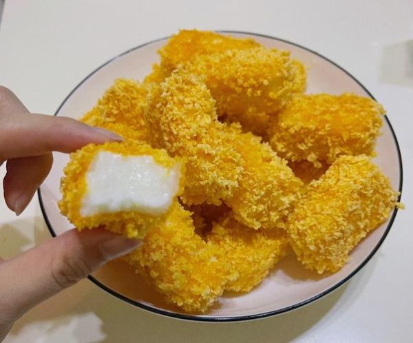 炸鲜奶可以用红薯淀粉吗_红薯淀粉炸鲜奶口感差异-第1张图片-山城妙识