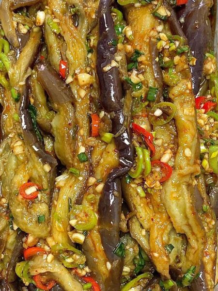 凉拌蒜泥茄子怎么做_家常做法步骤详解-第1张图片-山城妙识 凉拌蒜泥茄子怎么做_家常做法步骤详解-第1张图片-山城妙识