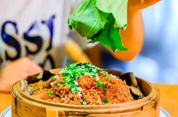 荷叶粉蒸肉怎么做_荷叶粉蒸肉正宗做法-第2张图片-山城妙识