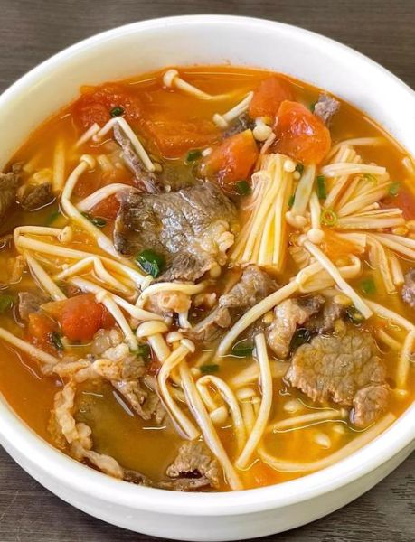 肥牛金针菇番茄怎么做_肥牛金针菇番茄的做法步骤-第1张图片-山城妙识