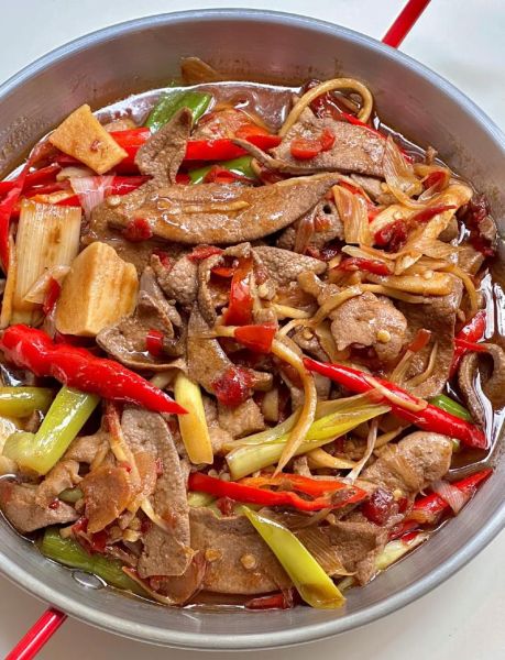 湖南土匪猪肝怎么做_正宗做法步骤-第1张图片-山城妙识 湖南土匪猪肝怎么做_正宗做法步骤-第1张图片-山城妙识