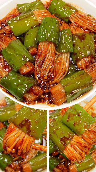 虎皮青椒金针菇怎么做_虎皮青椒金针菇的窍门-第1张图片-山城妙识 虎皮青椒金针菇怎么做_虎皮青椒金针菇的窍门-第1张图片-山城妙识