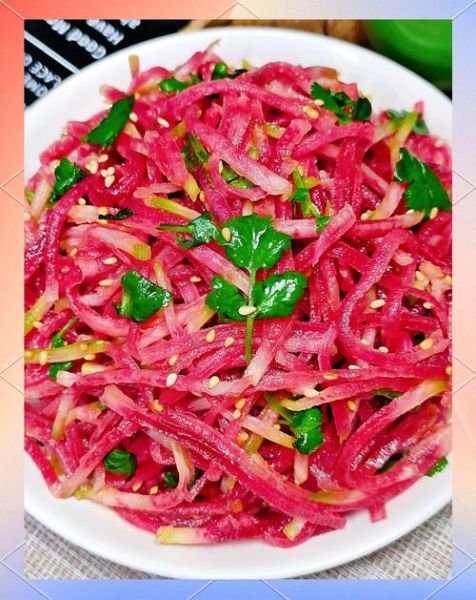 红皮萝卜怎么凉拌好吃_红皮萝卜凉拌要不要焯水-第1张图片-山城妙识 红皮萝卜怎么凉拌好吃_红皮萝卜凉拌要不要焯水-第1张图片-山城妙识