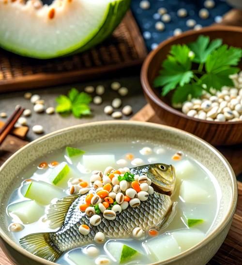 鲫鱼冬瓜汤的做法_鲫鱼冬瓜汤的功效与作用-第1张图片-山城妙识