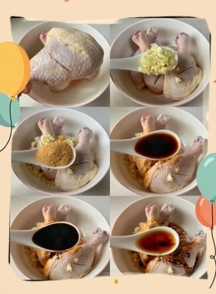 奥尔良鸡腿怎么腌制_烤箱温度时间设置-第2张图片-山城妙识