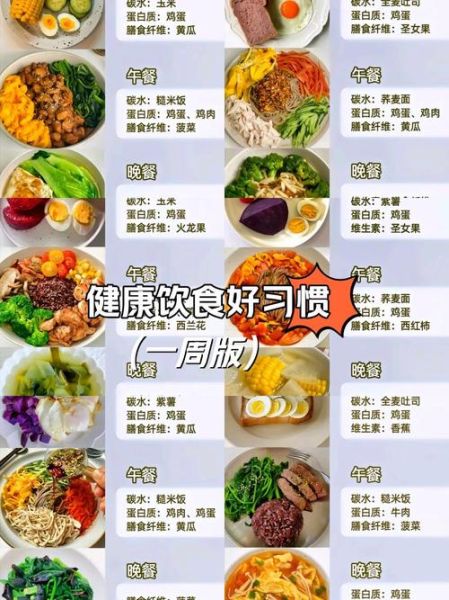 一周清淡食谱有哪些_如何安排健康餐-第1张图片-山城妙识