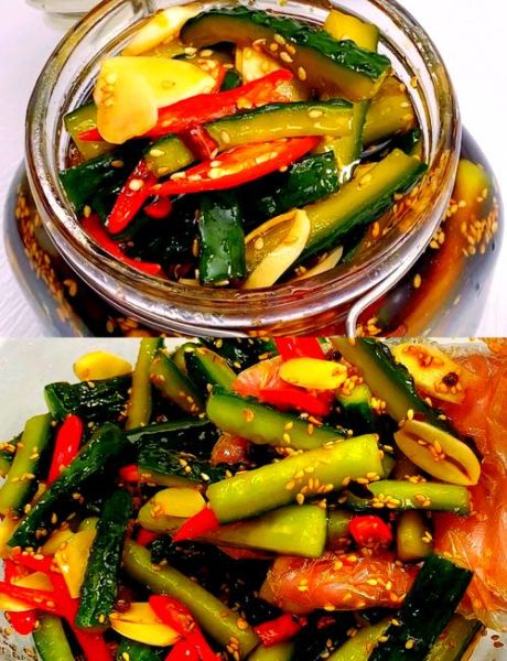 腌黄瓜比例10斤配方窍门_怎么腌才脆爽-第2张图片-山城妙识