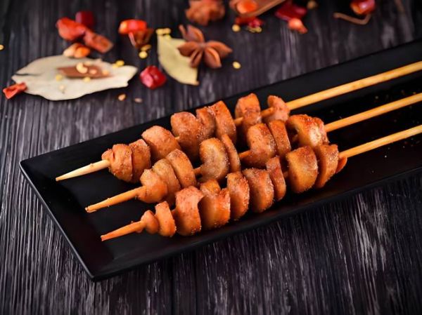 烤面筋的面筋是什么做的_烤面筋原料揭秘-第1张图片-山城妙识