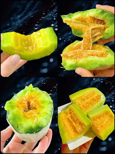 羊角蜜甜瓜怎么挑选_羊角蜜甜瓜图片怎么看成熟度-第1张图片-山城妙识