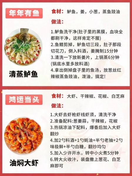 团圆饭菜谱及寓意_年夜饭吃什么-第1张图片-山城妙识