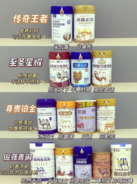 中国十大驼奶粉排名_哪个牌子最好-第1张图片-山城妙识