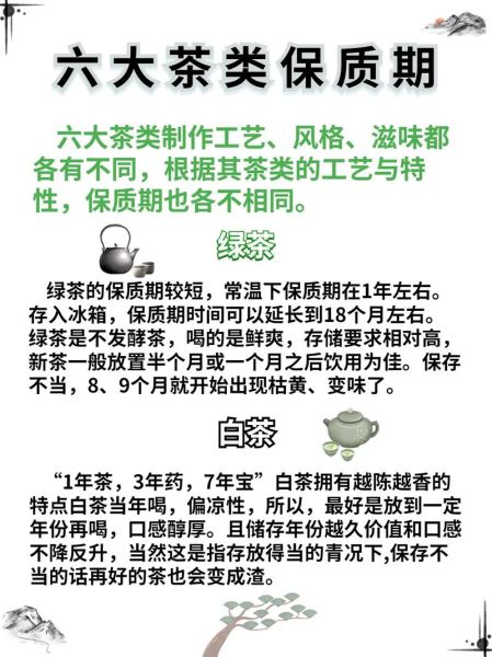 茶叶保质期一般多久_过期还能喝吗-第1张图片-山城妙识