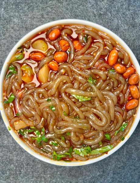 酸辣粉怎么做_在家做酸辣粉视频教程-第1张图片-山城妙识