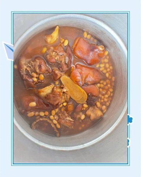 黄豆炖猪蹄高压锅做法_高压锅炖多久-第2张图片-山城妙识